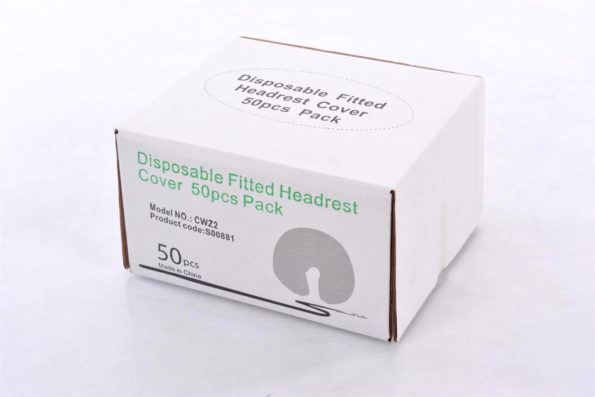 Disposable Fitted Head Rest Covers - 50 pack | procopioumedishop